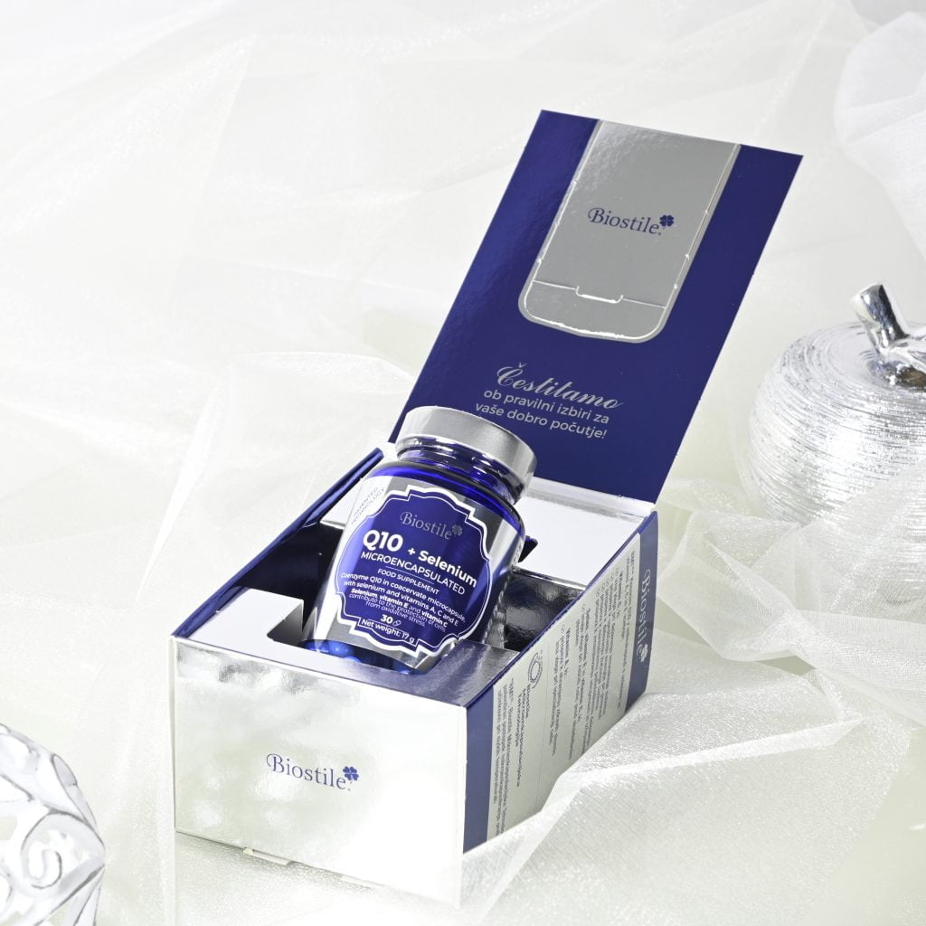 BMT® Q10 + Selenium MICROENCAPSULATED, 30 kapsul - Biostile